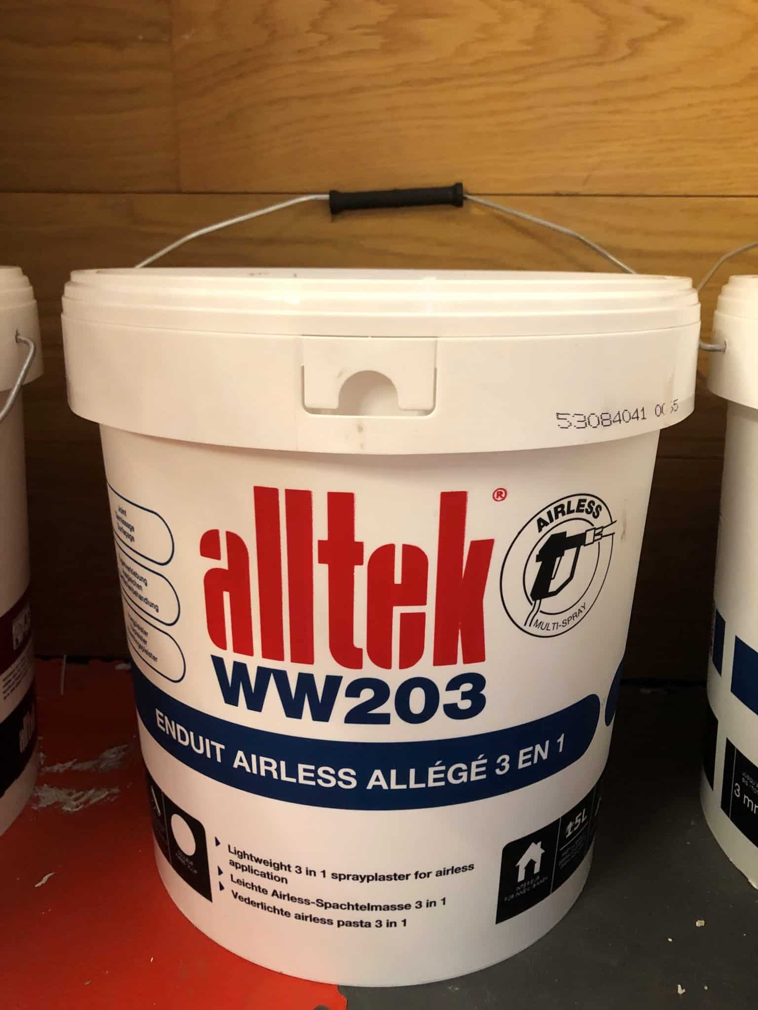 Enduit Alltek WW203 Allégé 3 en 1 Airless Zolpan | Depotloc : la location de matériel partagé